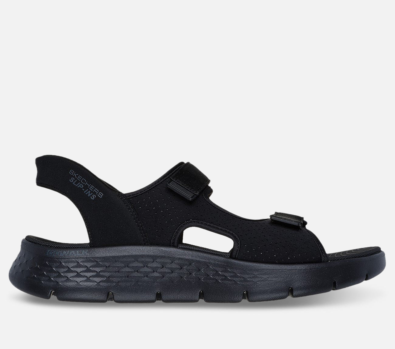 Slip-ins GO WALK Flex Sandal | Svart herre - Kjøp her – Skechers.no