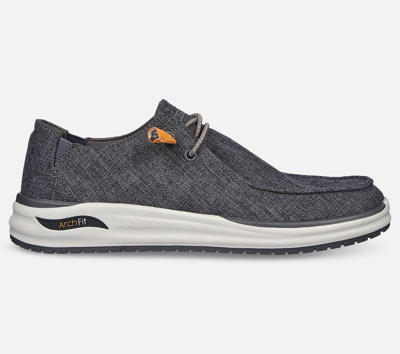Arch Fit Melo - Tandro | Grå herre mokasin sko - Kjøp her – Skechers.no