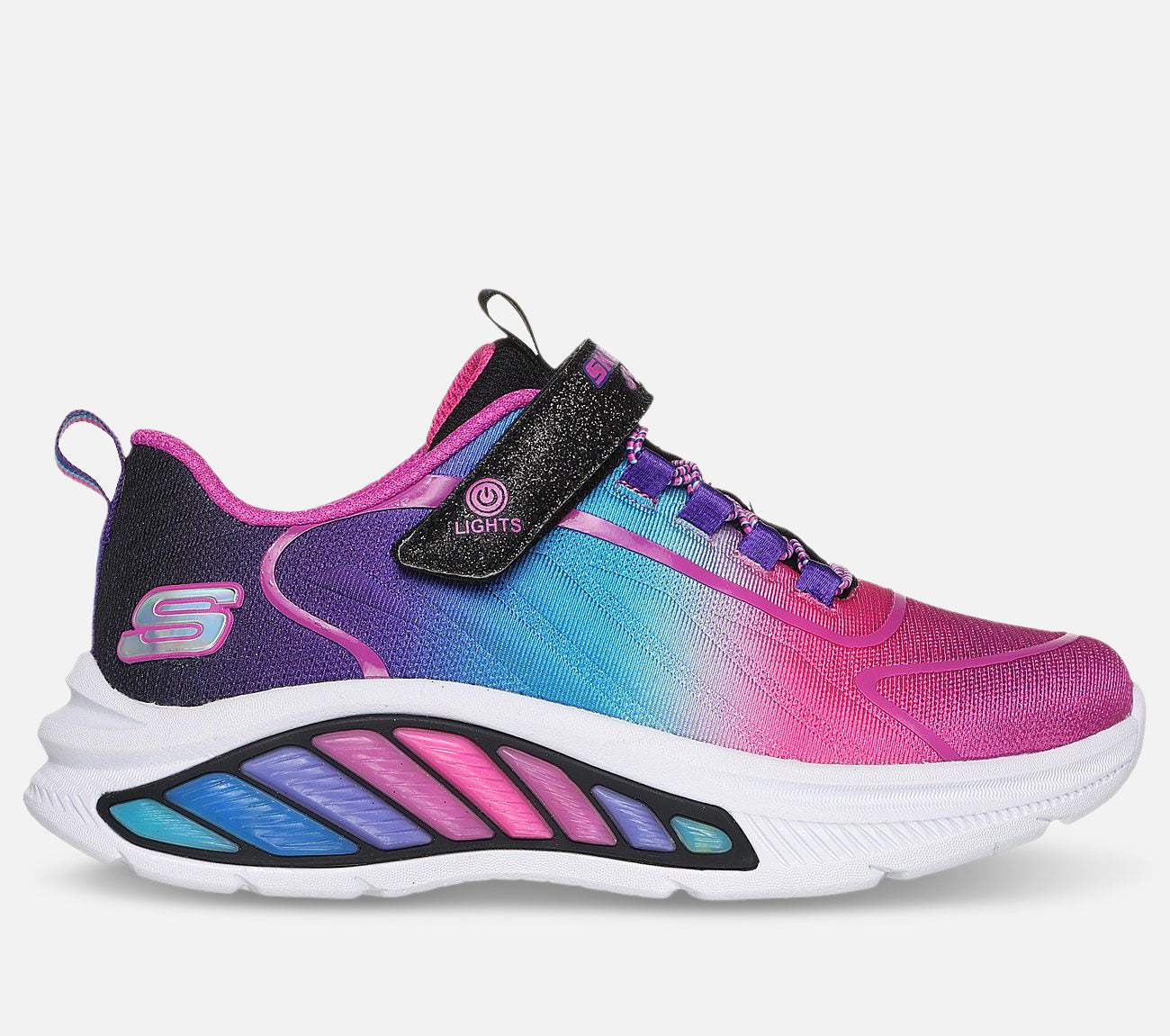 Rainbow Cruisers | Svart blinkesko til jenter - Kjøp her – Skechers.no
